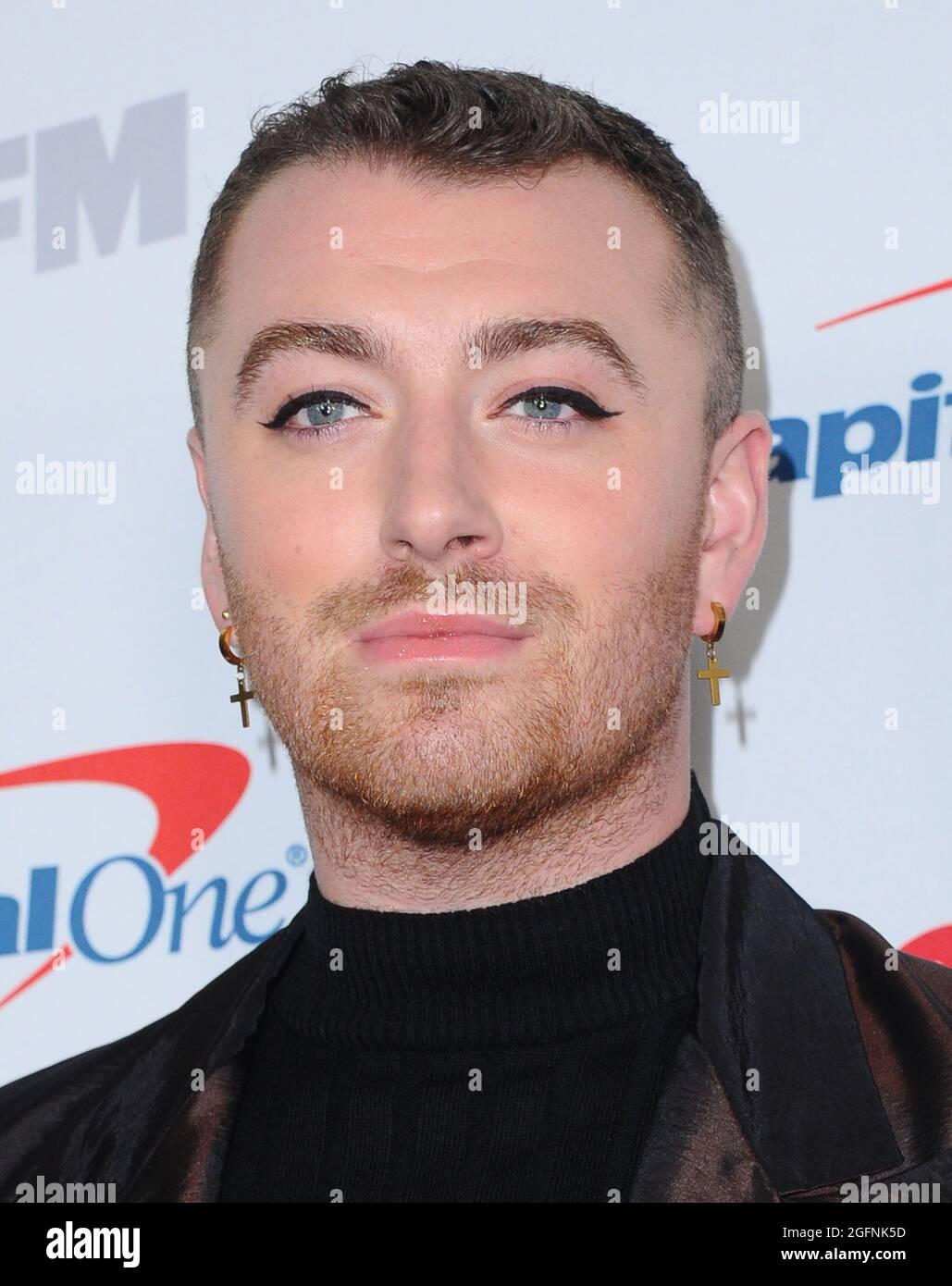 Los Angeles - CA - 12/06/2019 KIIS FM`s iHeartRadio Jingle Ball 2019 -PICTURED: Sam Smith Sara ...